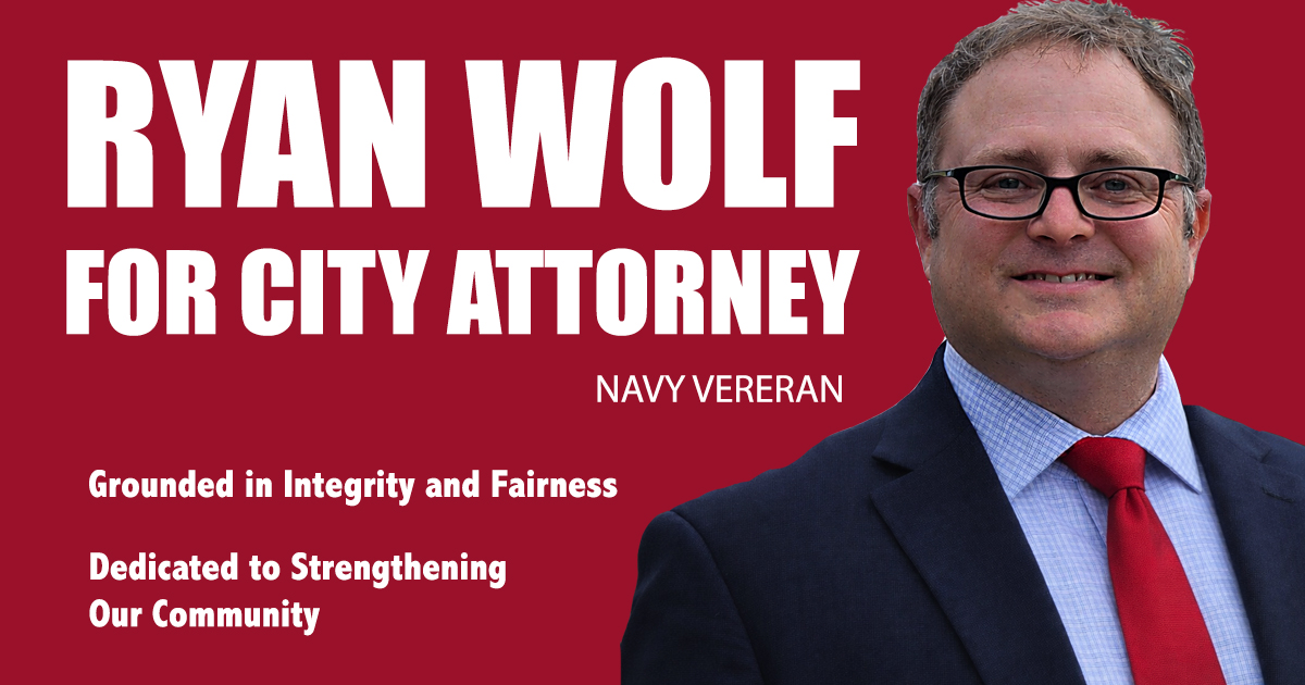Ryan Wolf for City Attorney, El Dorado, AR